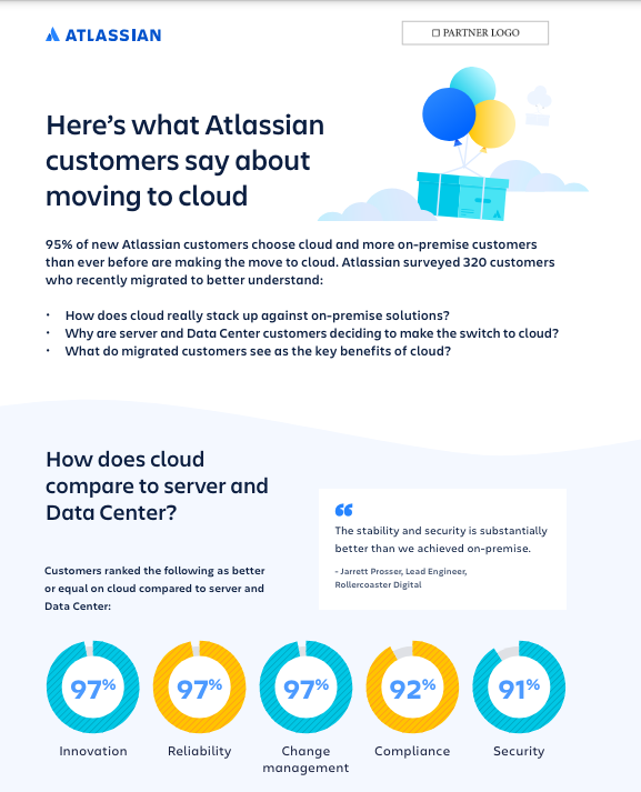 Here’s what Atlassian customers say about moving to cloud